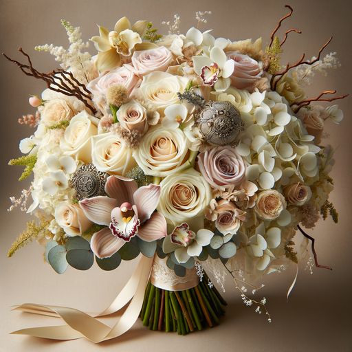 Free AI Wedding Bouquet Generator | Custom Wedding Flower Arrangements