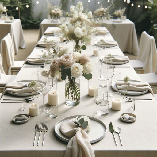 Free AI Wedding Table Decor Generator | Wedding Table Arrangement