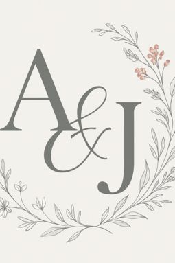 Free AI Wedding Monogram Maker | Custom Wedding Monogram Logos